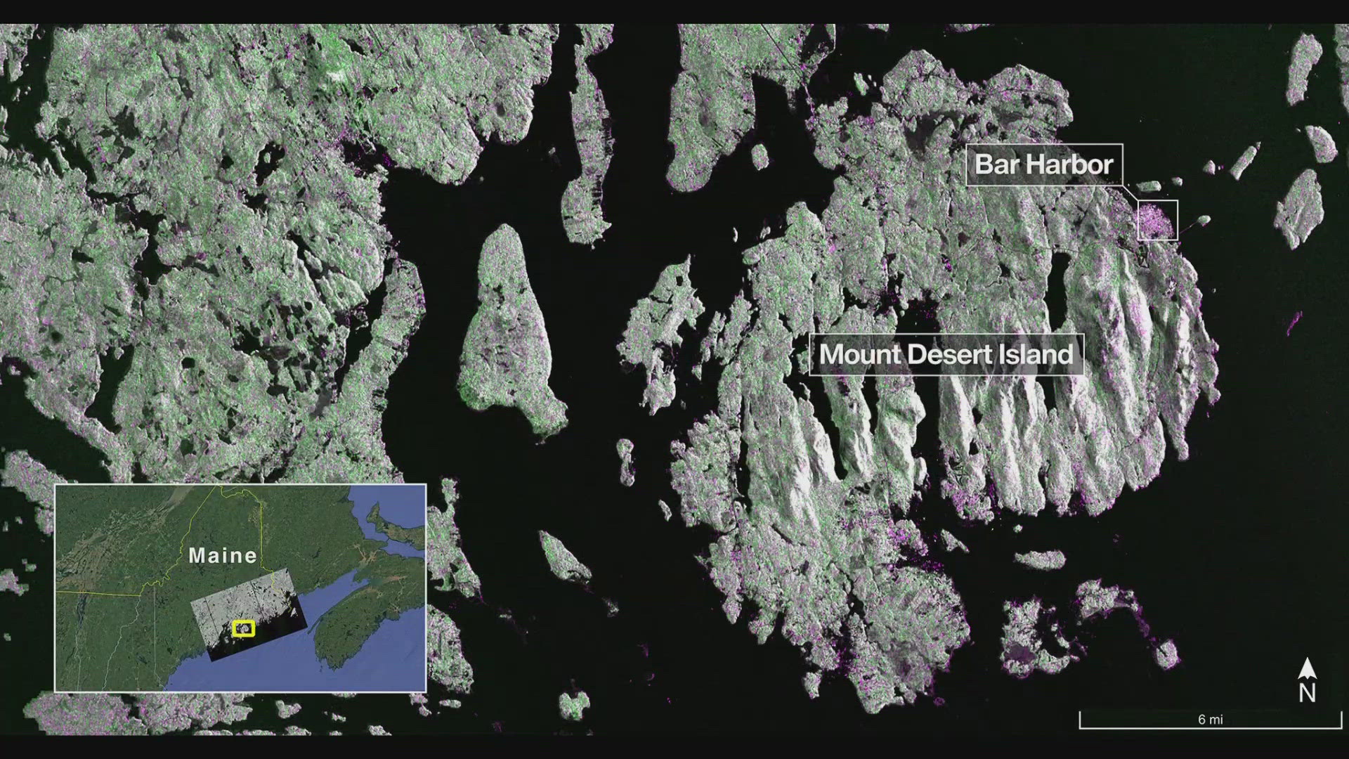 NASA's satellite reveals detailed images of Maine coast ...