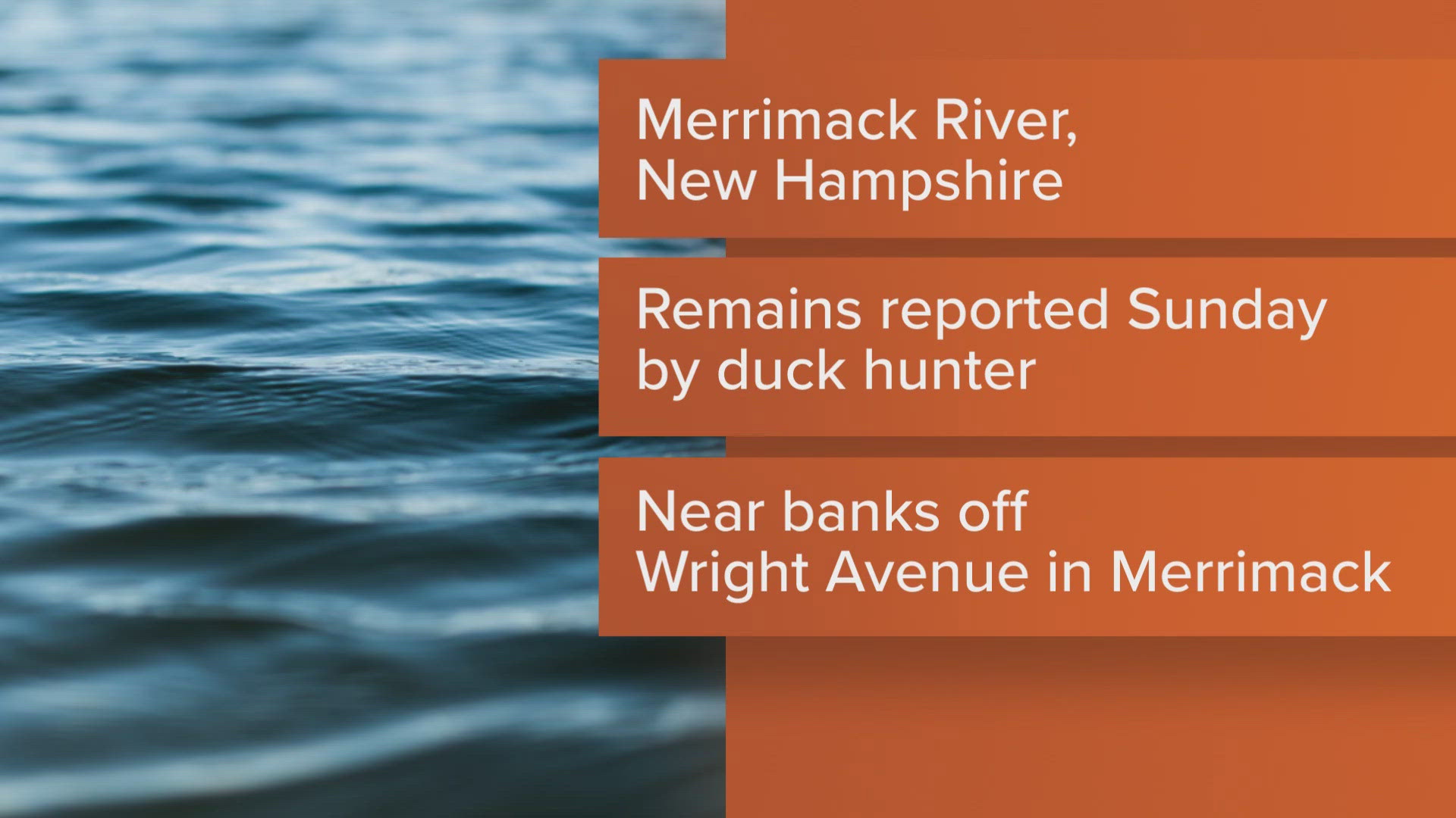 Decomposed human remains found near Merrimack River in New Hampshire ...