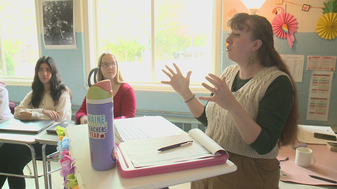 Meet Maine Teacher of the Year finalist: Lincoln Academy teacher ...