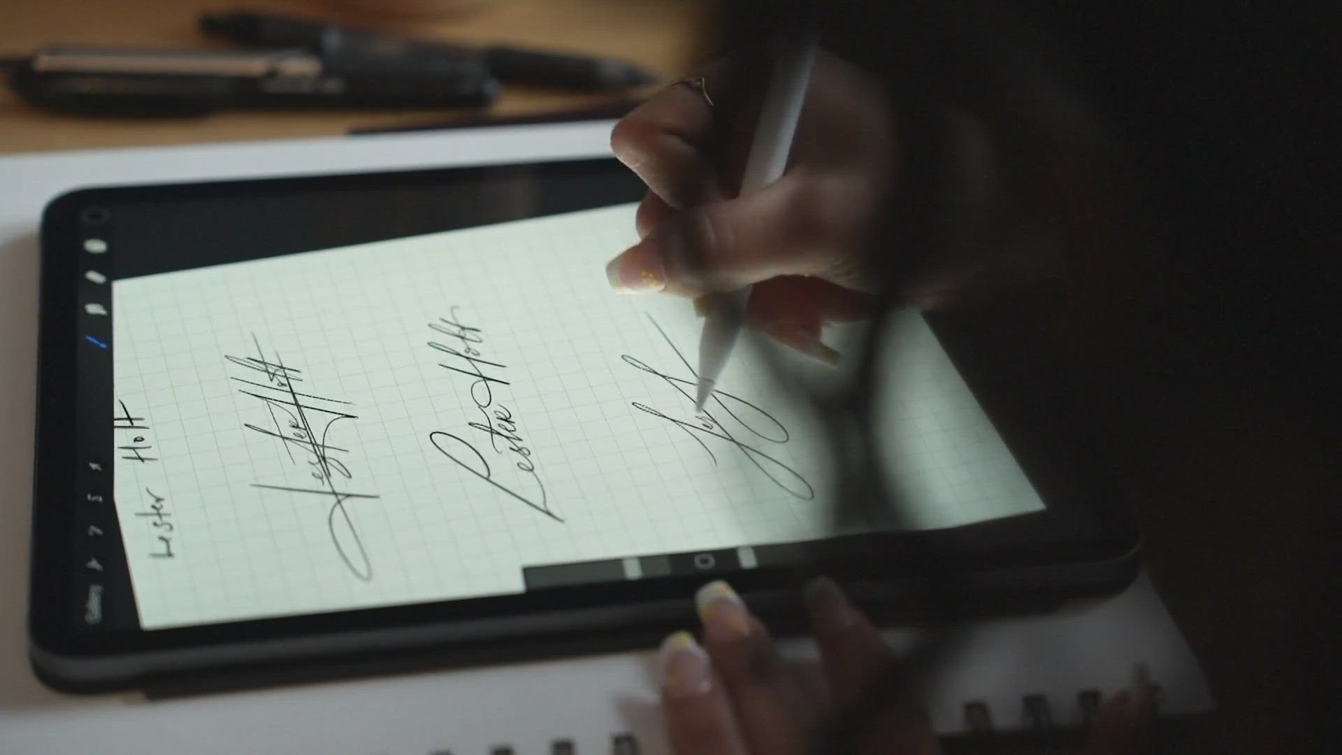 This TikTok star helps people design their signatures | newscentermaine.com