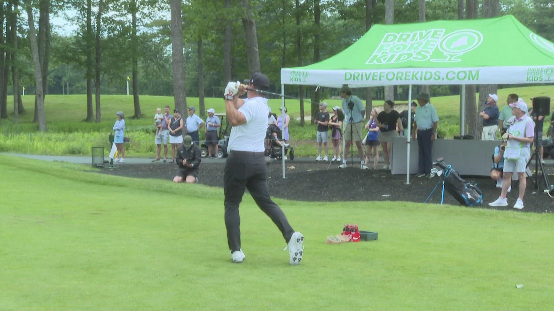 Drive Fore Kids: Celebrity golf tournament wraps up with big swings ...