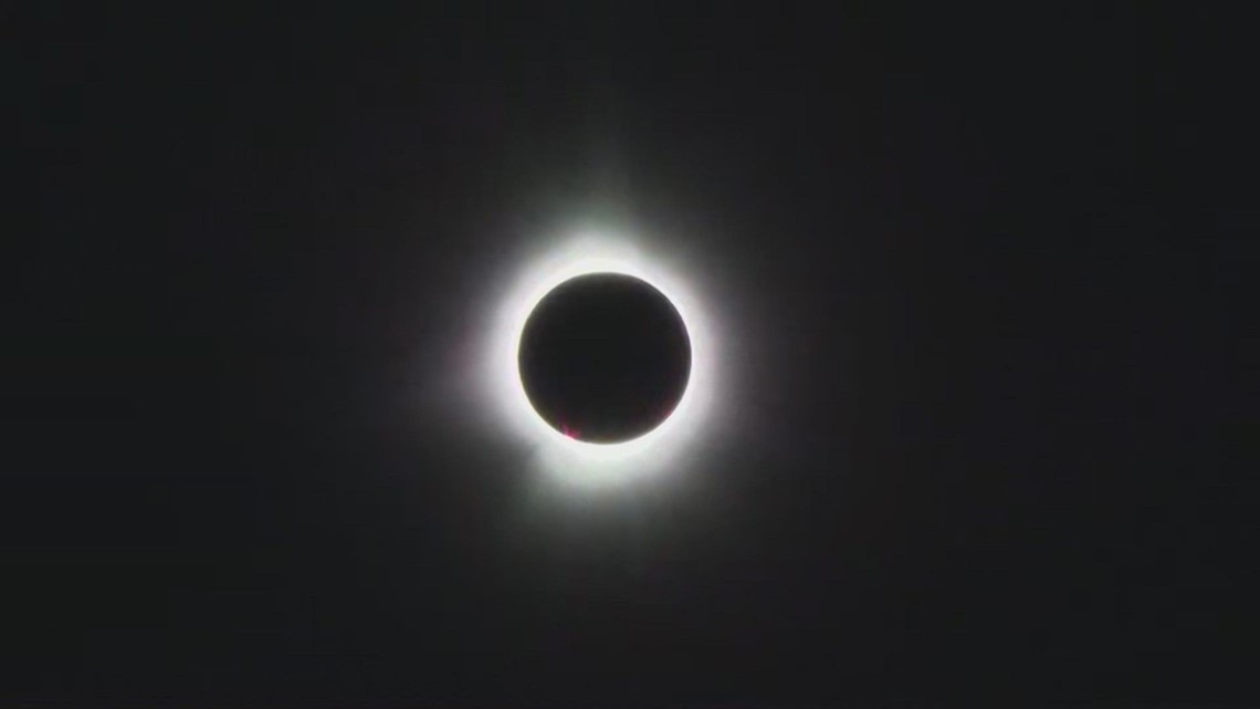 United in Totality: Path of total solar eclipse passes over rural Maine ...