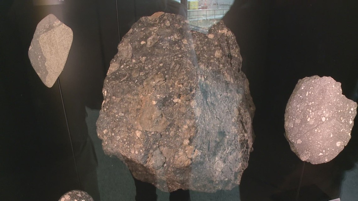 New meteorite display at Portland Jetport includes some of world's ...