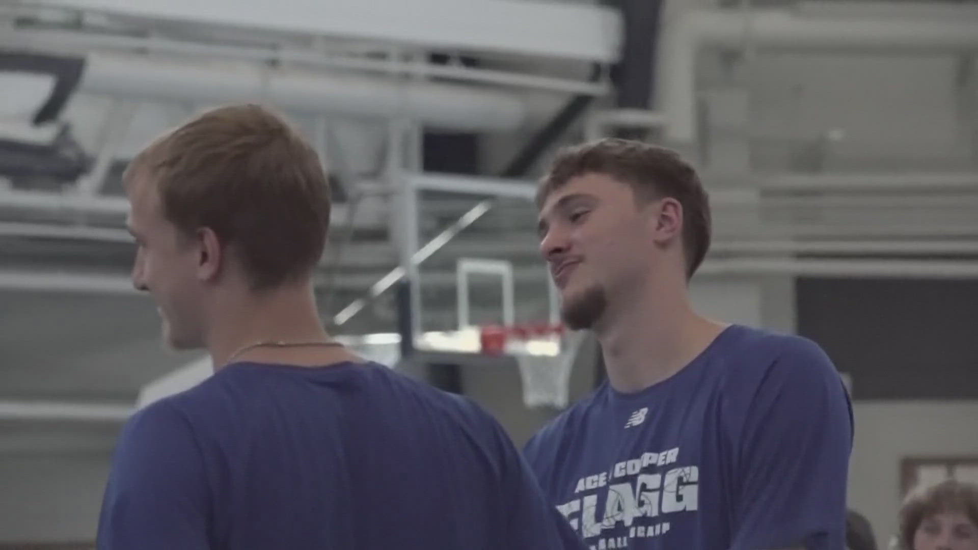 Cooper And Ace Flagg Hold Youth Basketball Camp In Orono