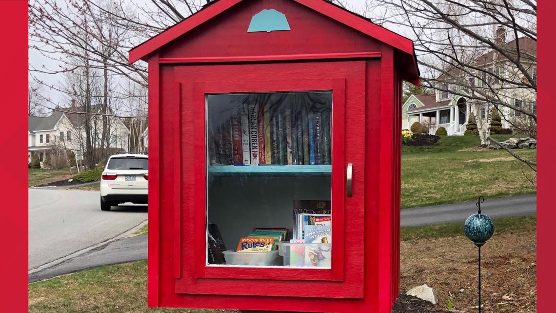 Westbrook Maine pair builds library for neighbors coronavirus ...
