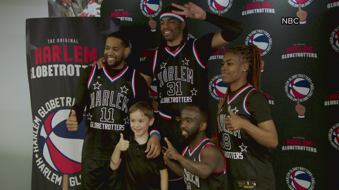Harlem Globetrotters make special stop at Maine's Camp Sunshine. Here's ...