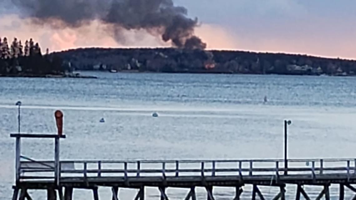 Several crews respond to Squirrel Island fire | newscentermaine.com