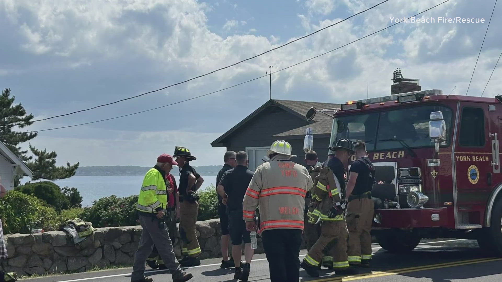 Firefighters contain camper fire near York Beach home | newscentermaine.com