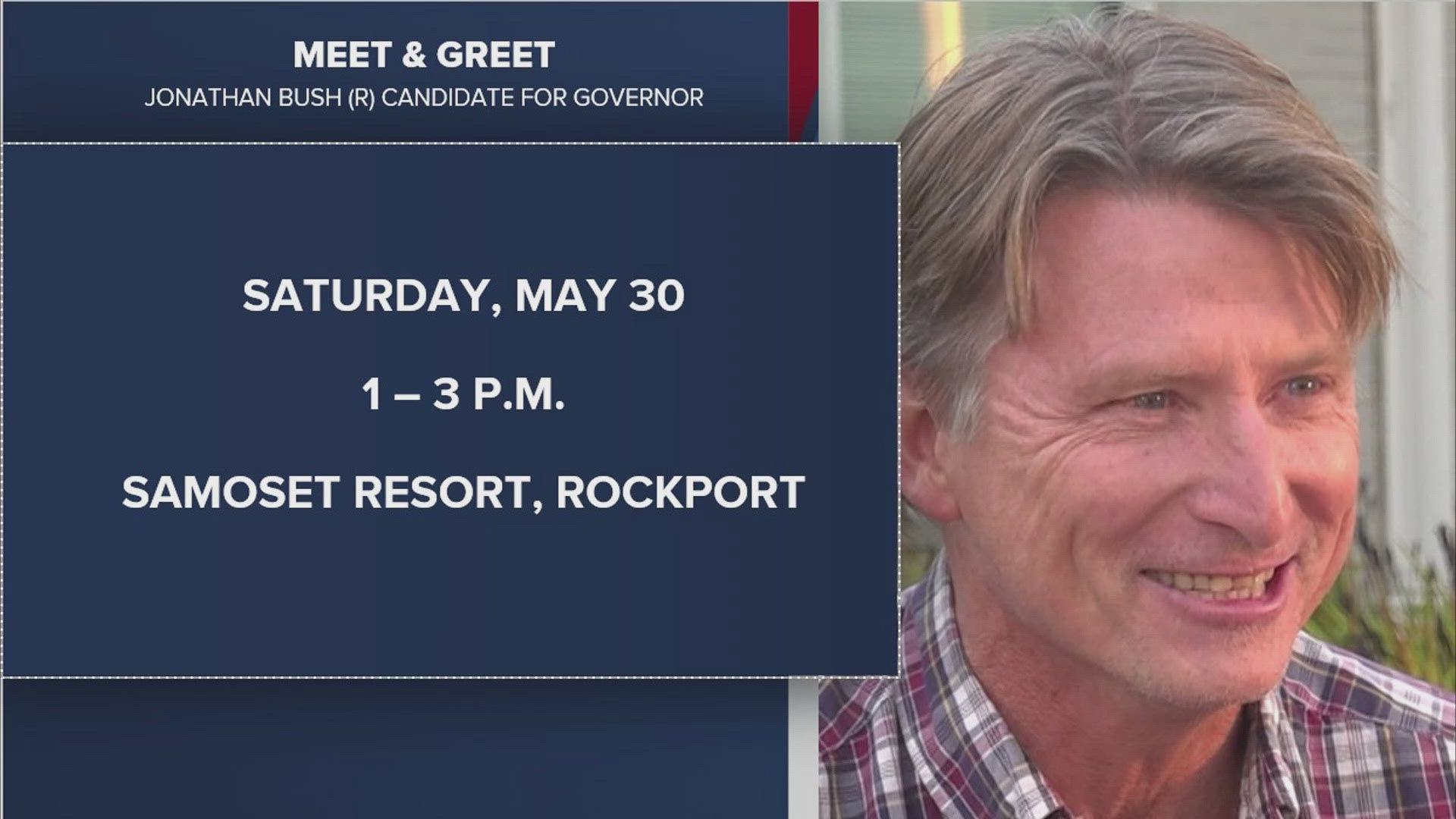 GOP gubernatorial candidate Jonathan Bush schedules meet and greet in ...