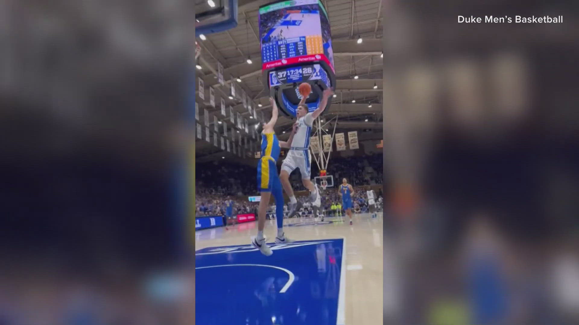 Cooper Flagg takes flight with thunderous slam vs. Pitt ...