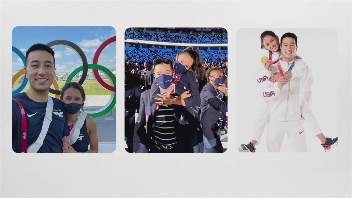 Team USA: Gerek Meinhardt and Lee Kiefer are the 'first couple' of ...