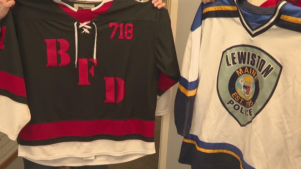 Lewiston police to battle Boston firefighter in hockey matchup at ...