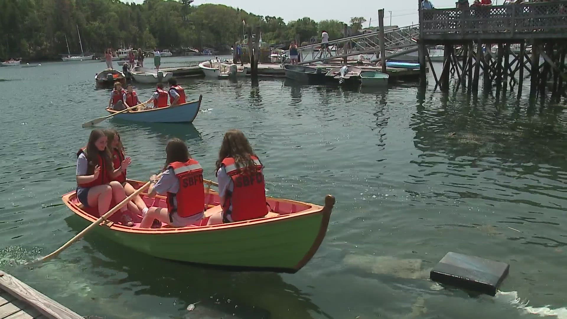 Maine students launch boats they've worked on all year ...