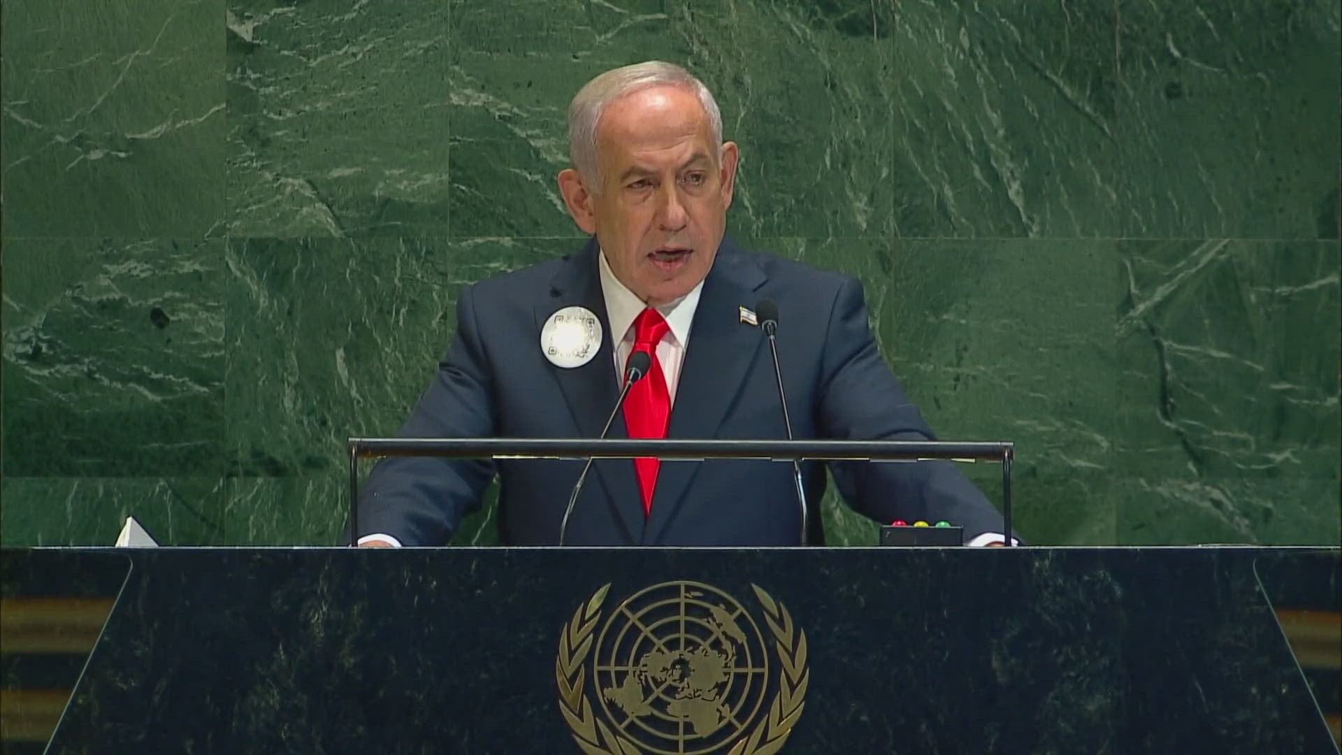 Israeli prime minister vows to 'finish the job' against Hamas in UN ...