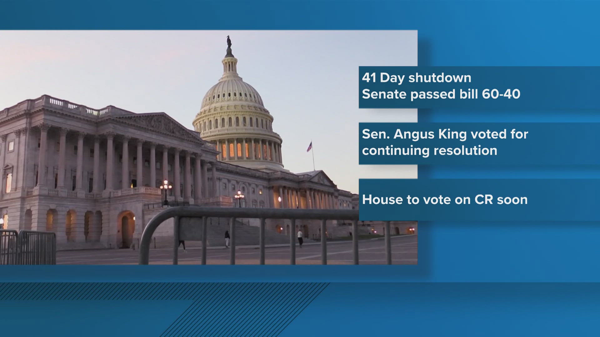 Congress moves closer to reopening the government | newscentermaine.com