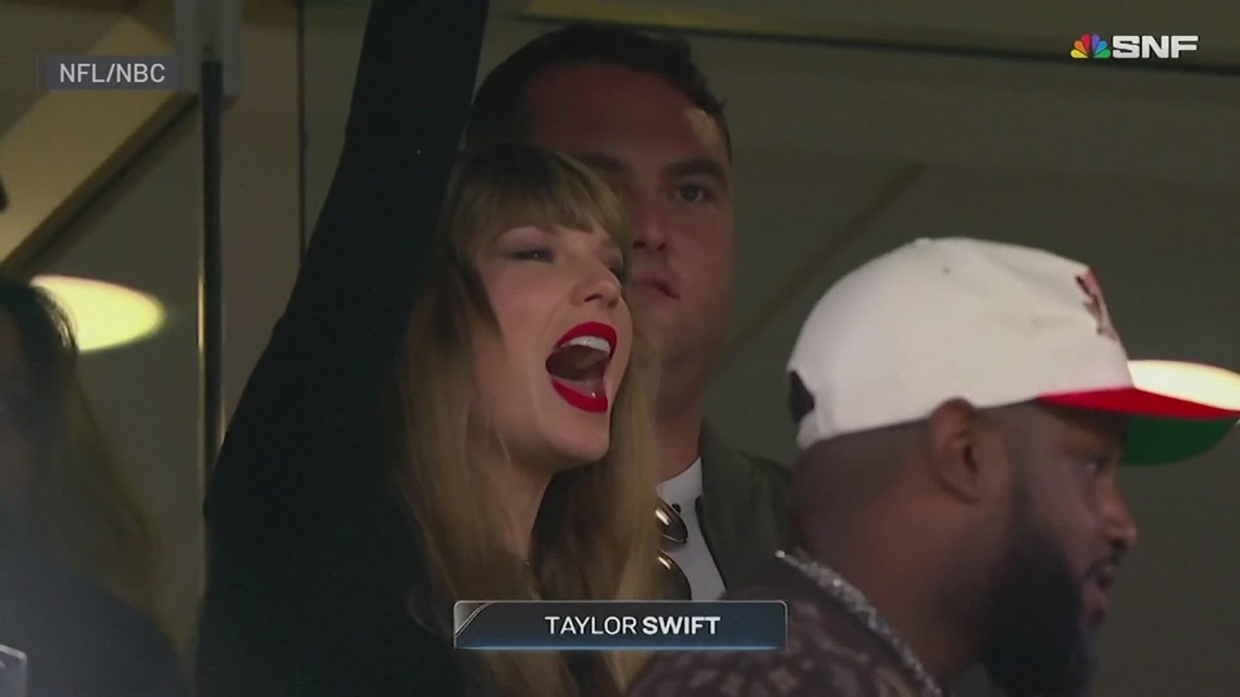 Taylor mania at Sunday Night Football | newscentermaine.com