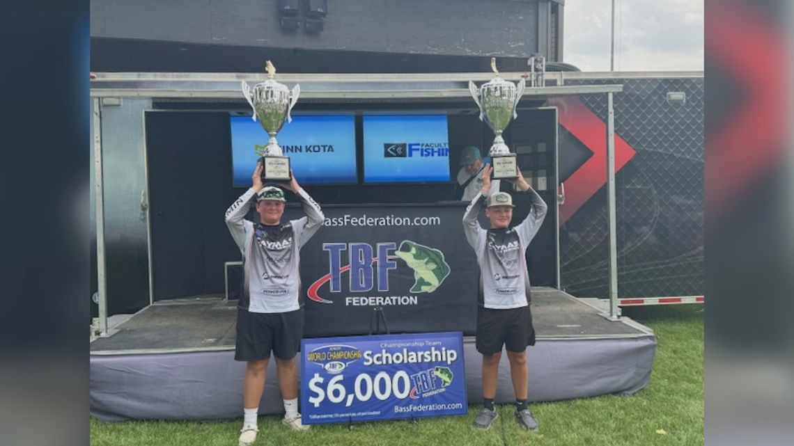Mainers Jake Paradis and JT Cross win Bass Federation Junior World ...