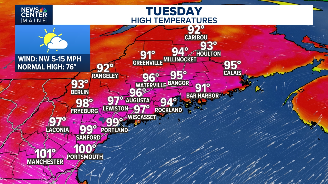 Oppressive Heat & Humidity on the Way for Maine | newscentermaine.com