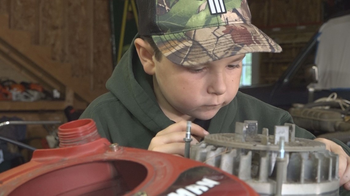 Maine boy, 10, shows 'knack' for fixing broken machines ...