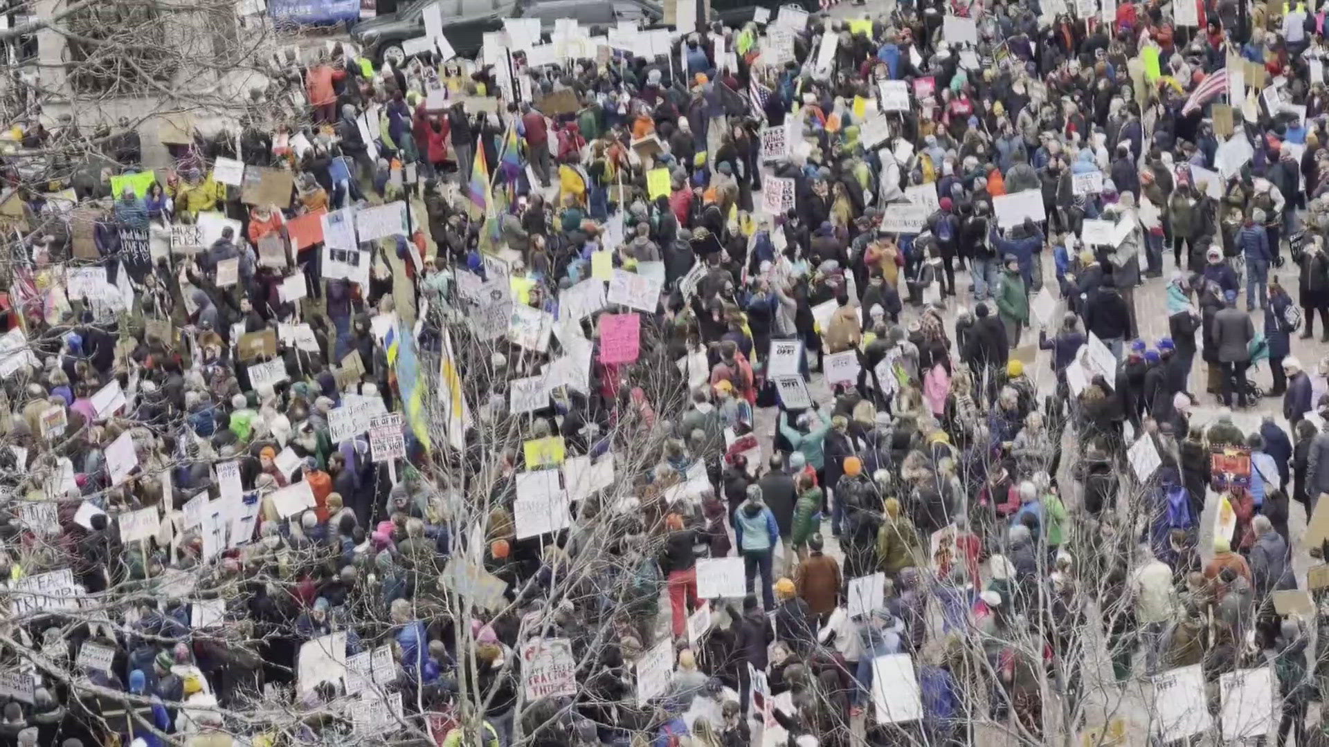 Hands Off: Maine protests target Trump and Musk amid nationwide rallies ...