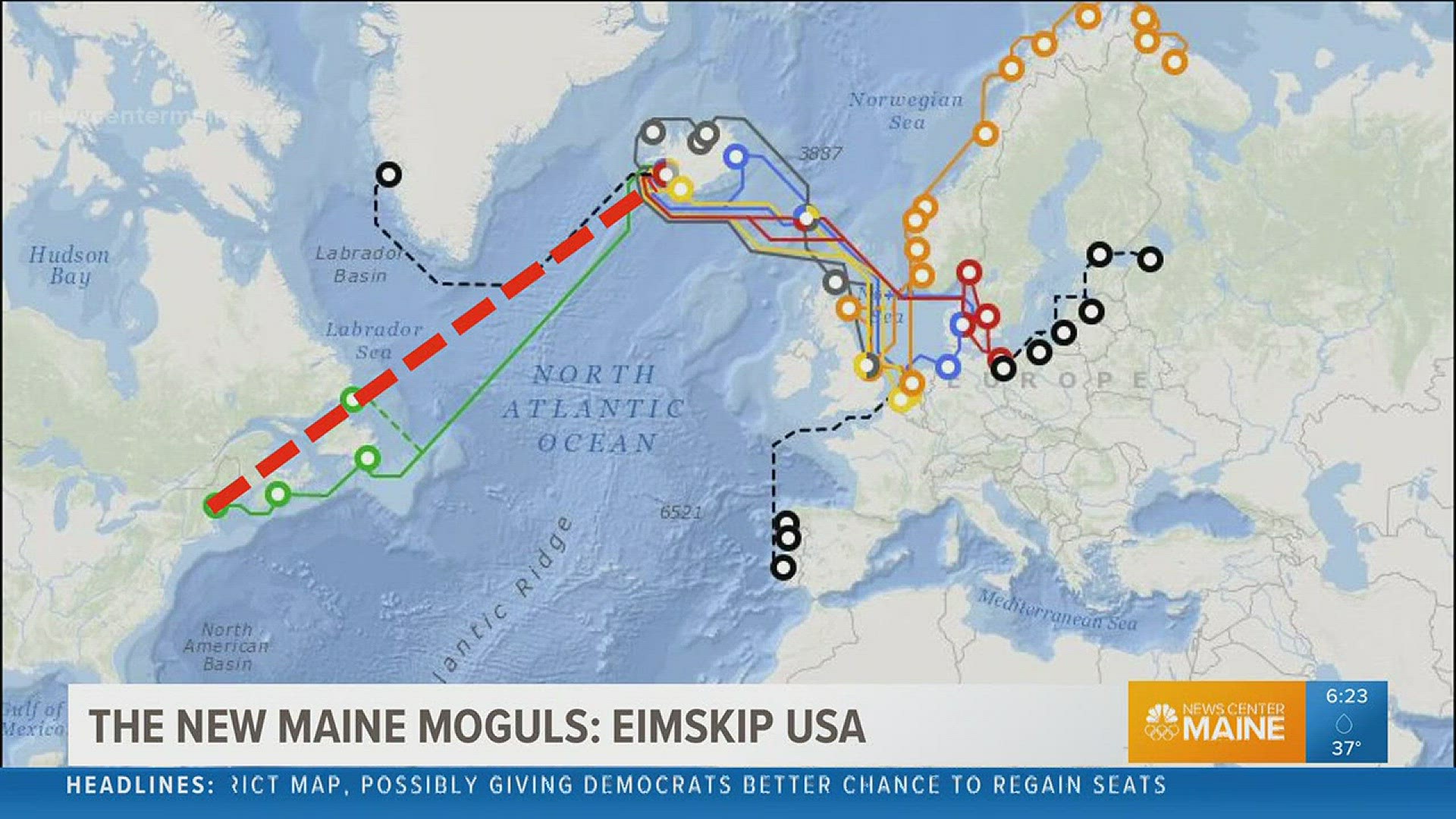 The New Maine Moguls: Eimskip USA | newscentermaine.com