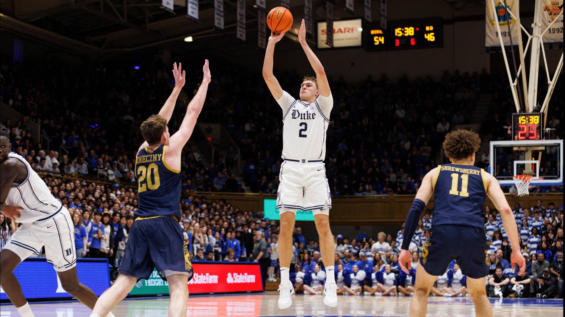 Cooper Flagg sets new ACC freshman scoring record | newscentermaine.com