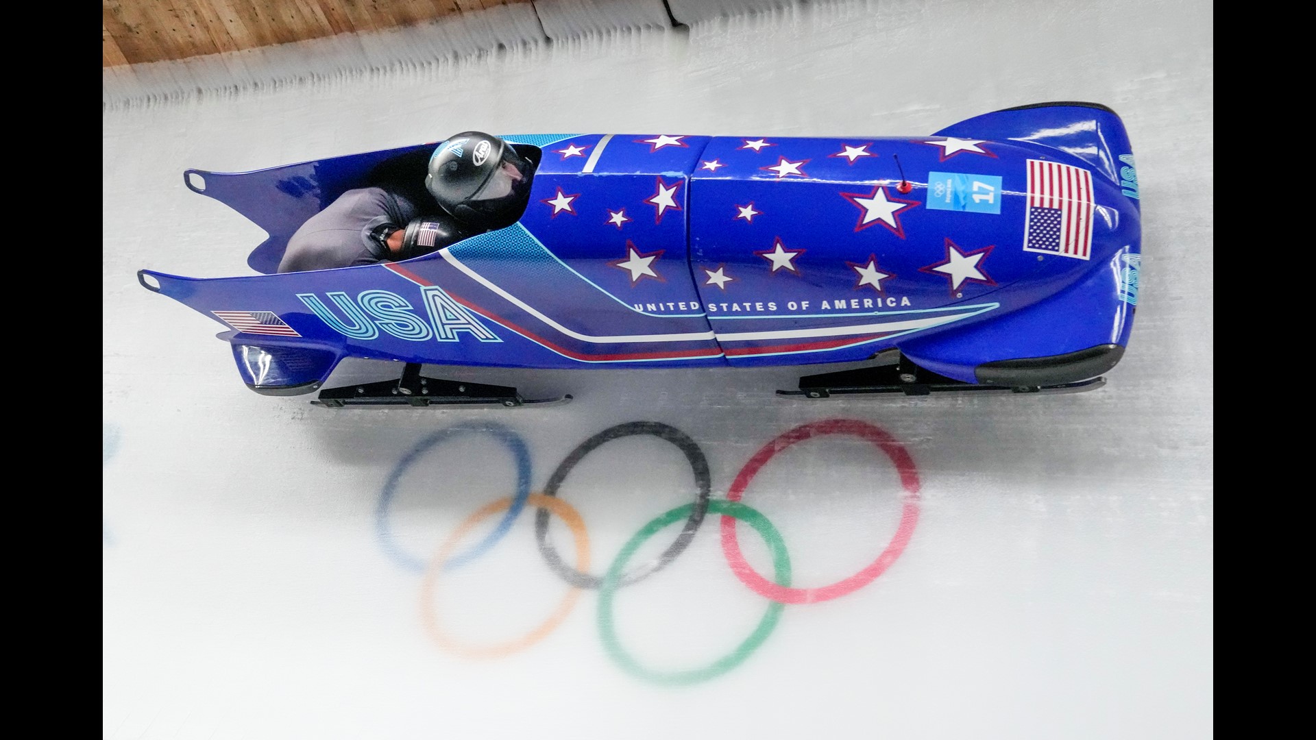 Team USA bobsledder Frank Del Duca competes at Winter Olympics ...