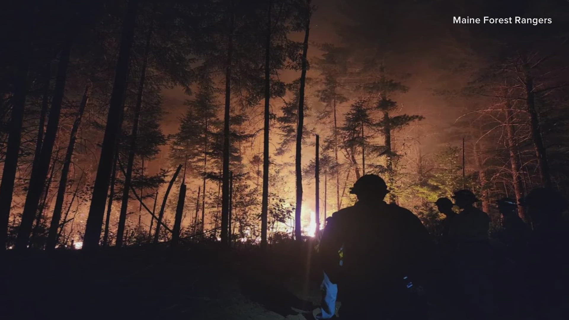 Maine wildfire update: Baileyville fire spreads to about 30 acres, 20% ...