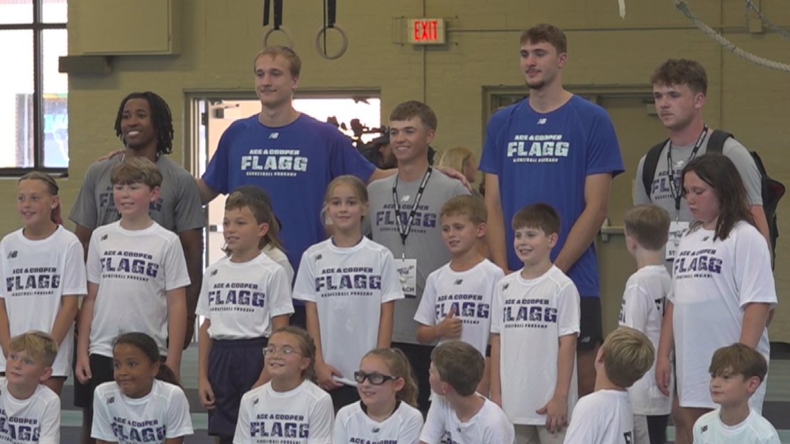 Cooper and Ace Flagg hold youth basketball camp in Orono ...