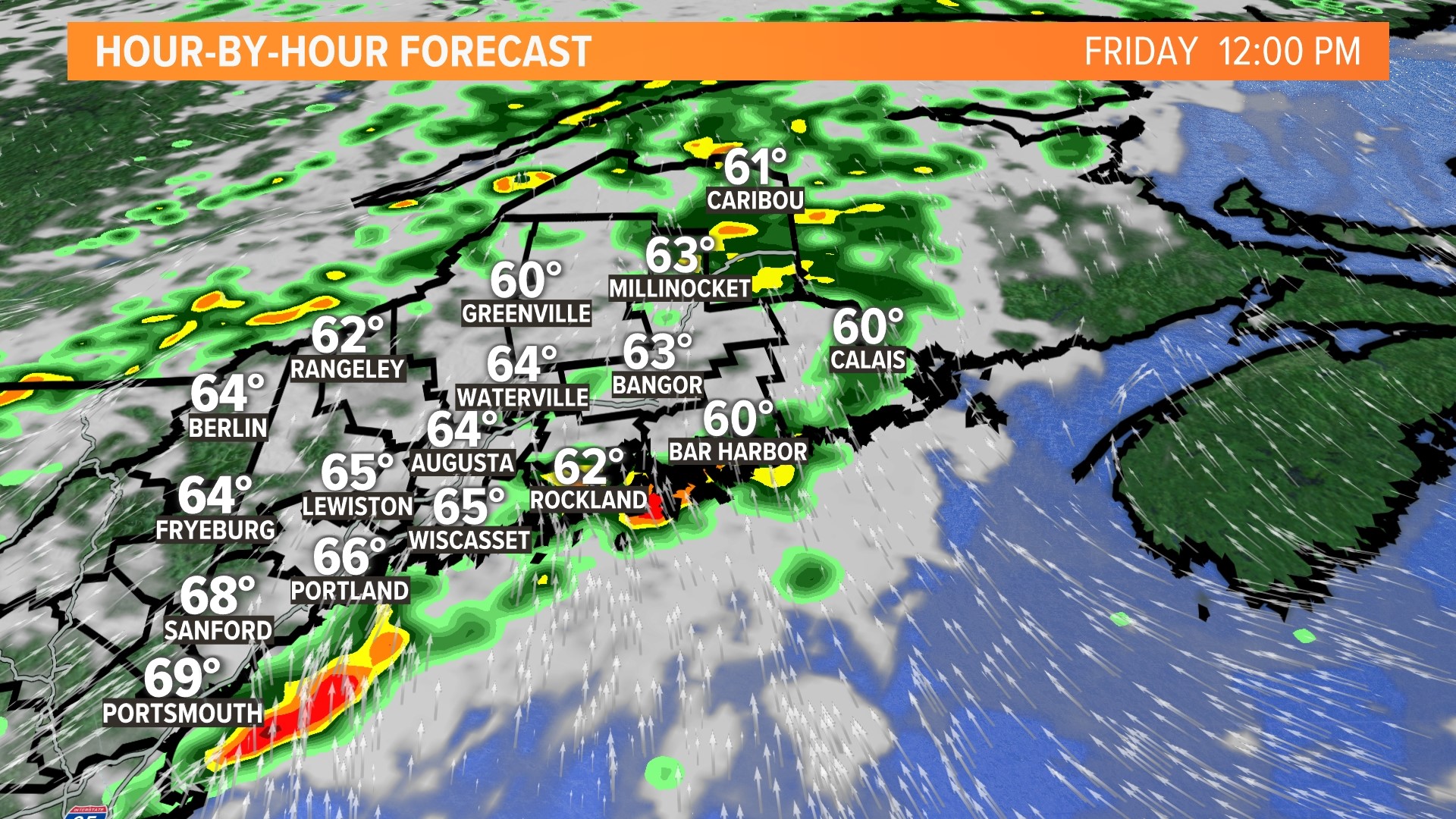 Maine weather forecast: Rising humidity, flash flooding possible ...