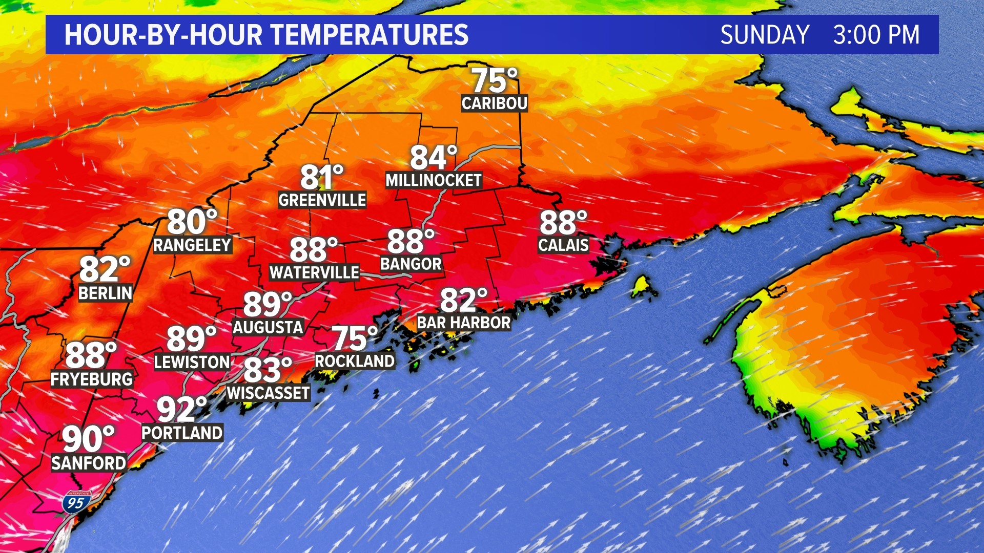 Getting hot, hot, hot in Maine, but there's a catch.. | newscentermaine.com