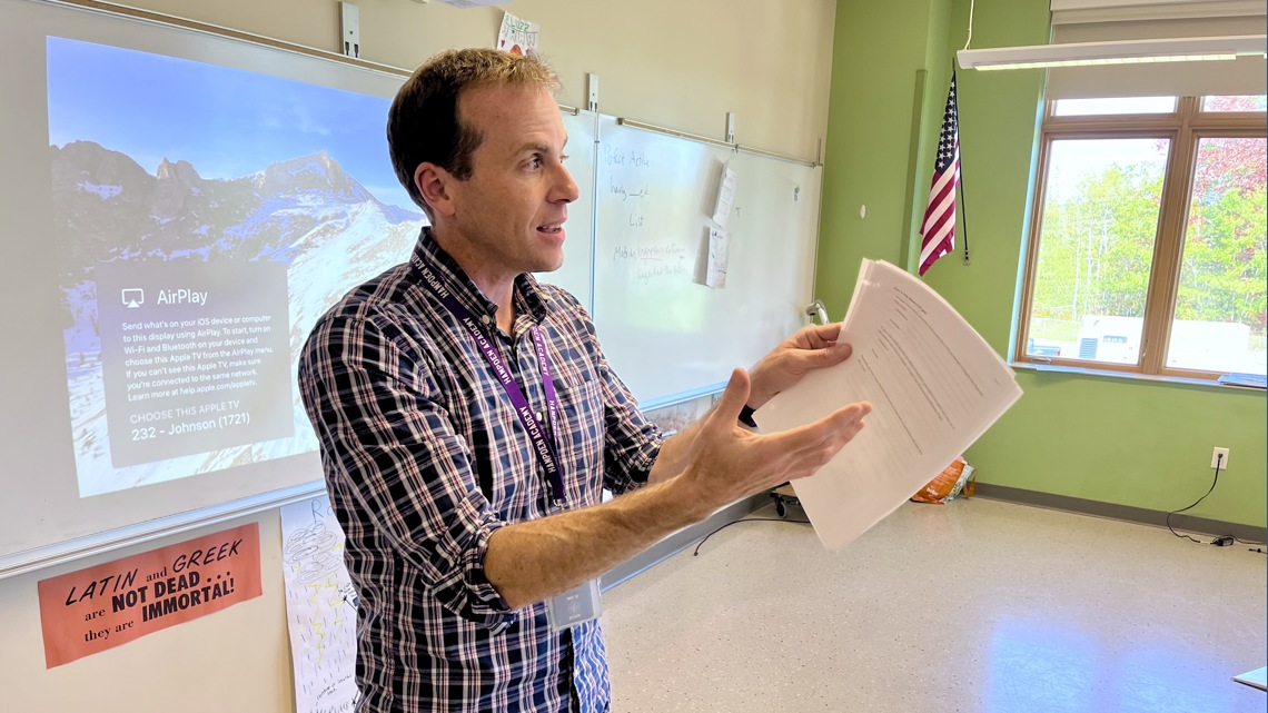 Hampden Academy Latin teacher Ben Johnson up for Maine Teacher of the ...