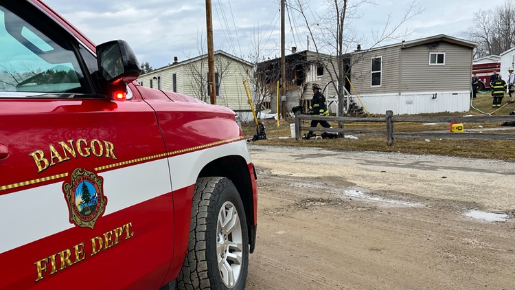 Bangor Fire Department responds to call at home off Ohio Street ...