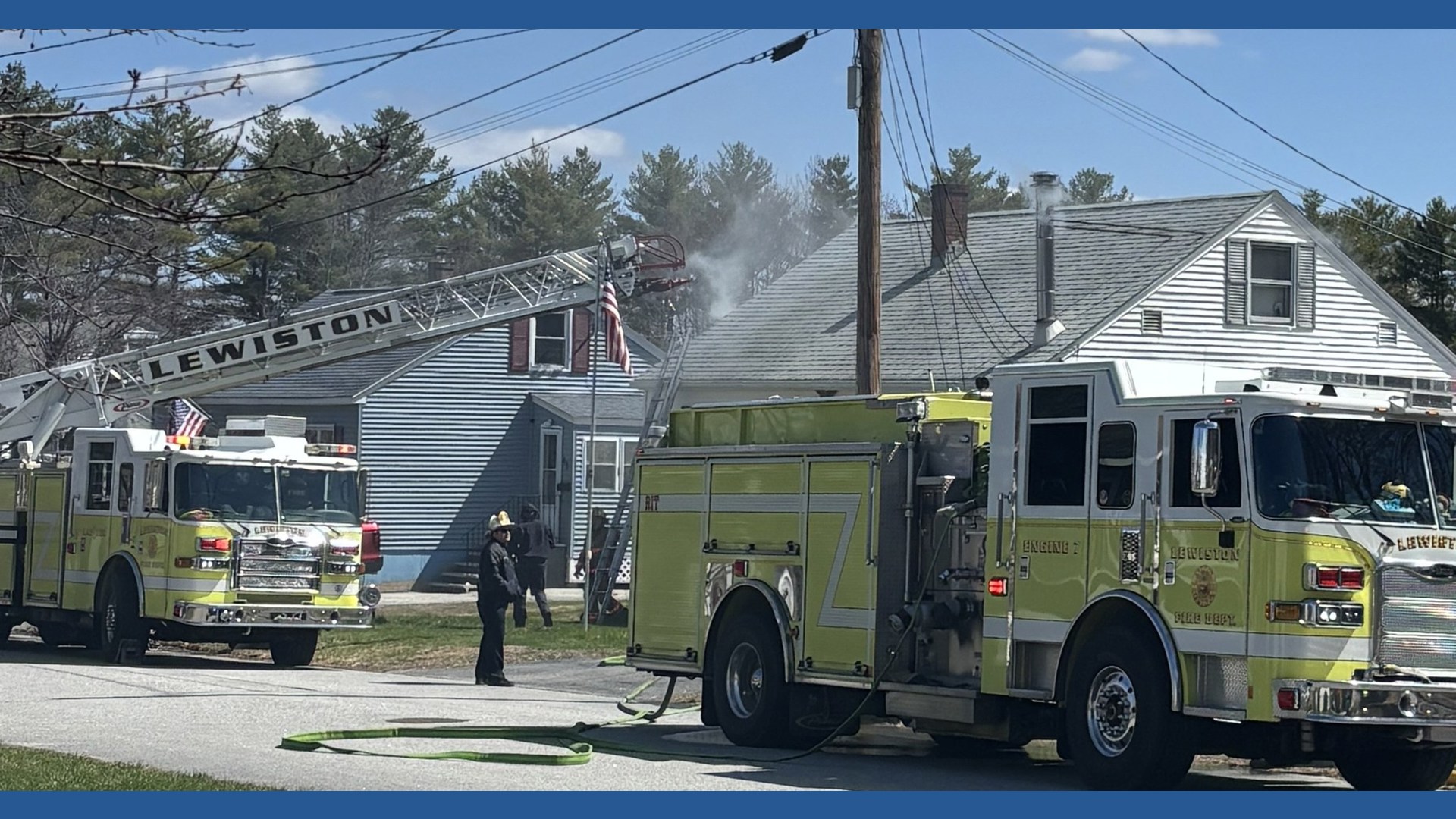 Swift response from Lewiston firefighters saves house from fire Tuesday ...