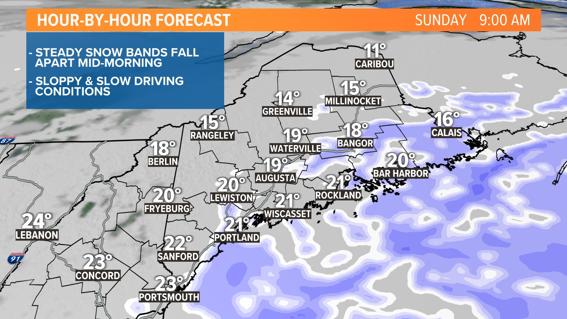 Maine to see more snow this weekend | newscentermaine.com