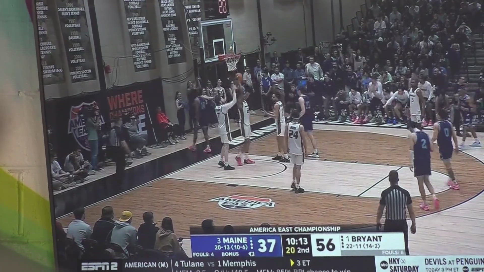 University of Maine men's basketball falls to Bryant University in ...