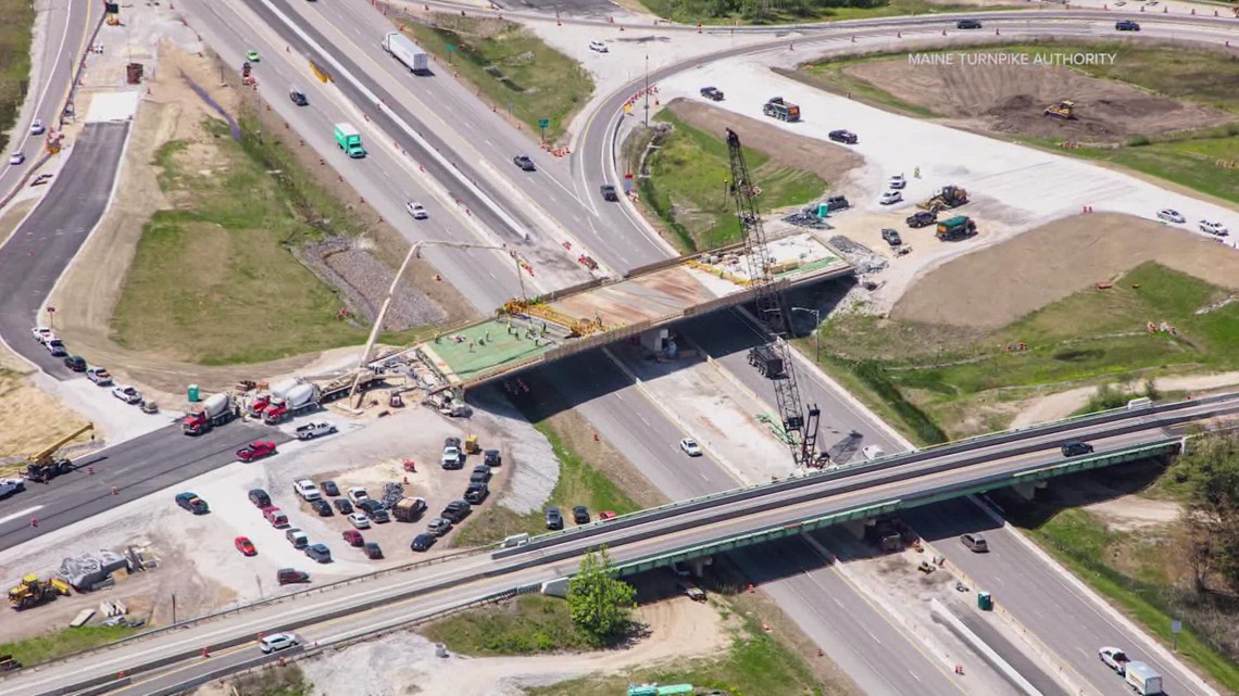 Exit 45 on Maine Turnpike to close this weekend for construction ...