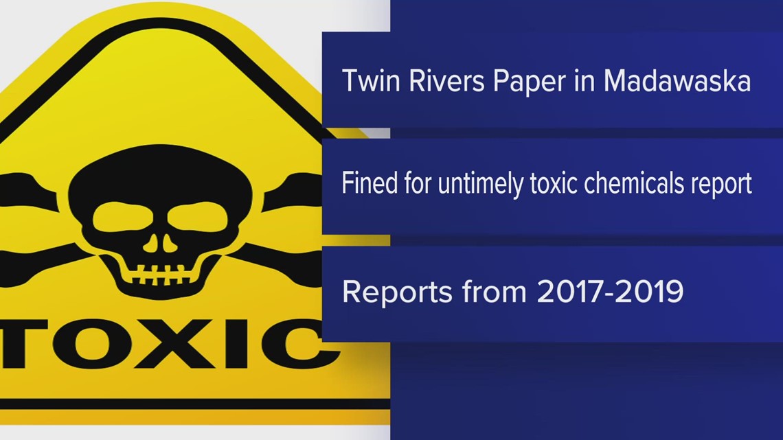 Twin Rivers Paper fined for untimely toxic chemicals report ...