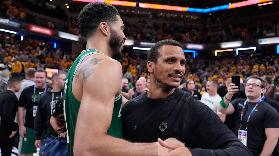 Joe Mazzulla wins 1st championship as NBA head coach | newscentermaine.com
