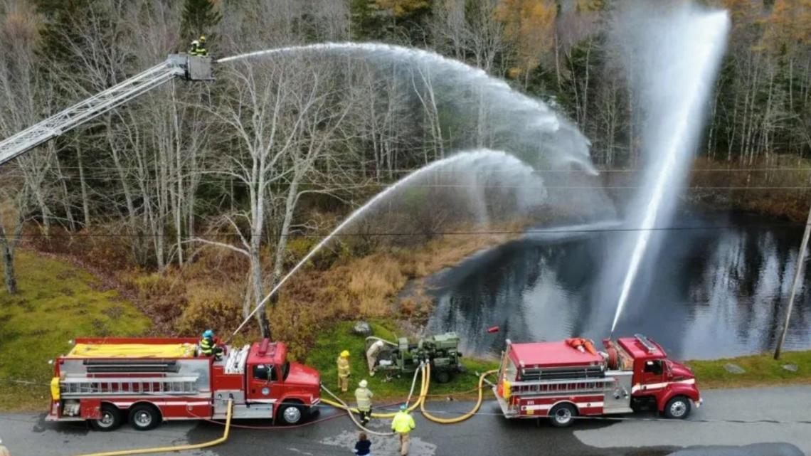 New water pumps meant to bolster fire protection in downtown Machias ...