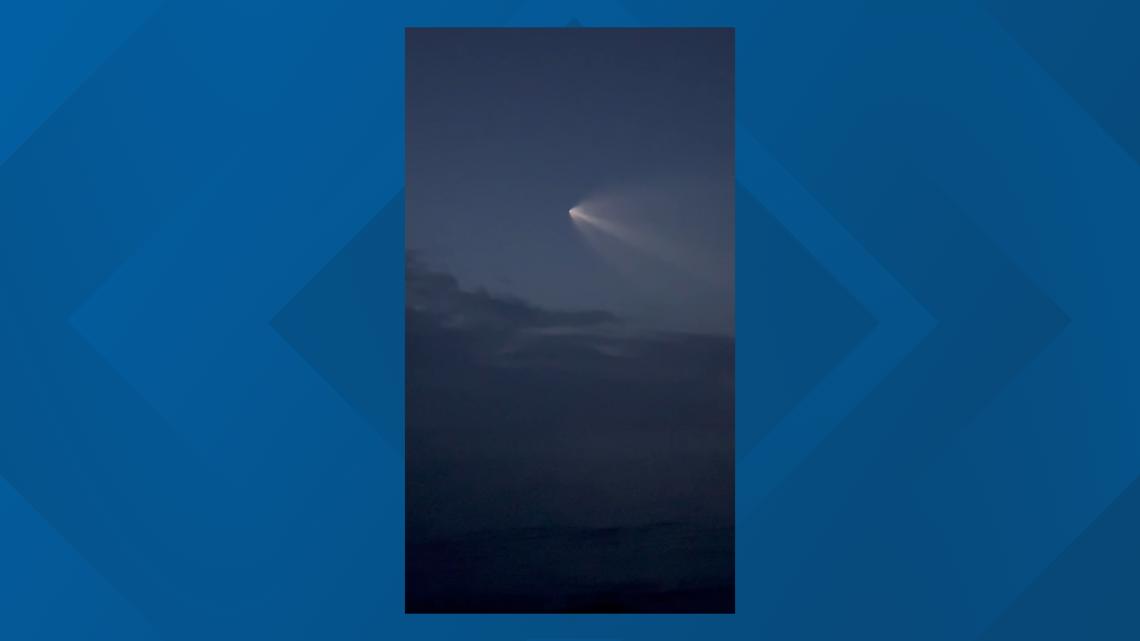 Possible SpaceX sighting seen in Maine skies Tuesday morning ...