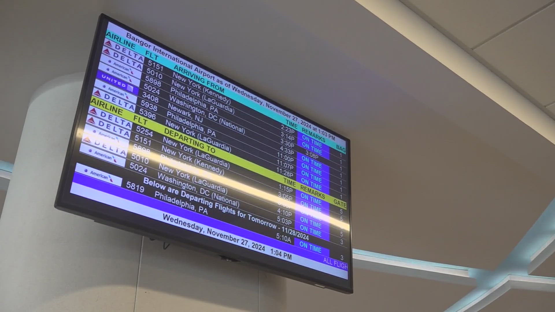 Bangor International Airport's new domestic flights this summer ...