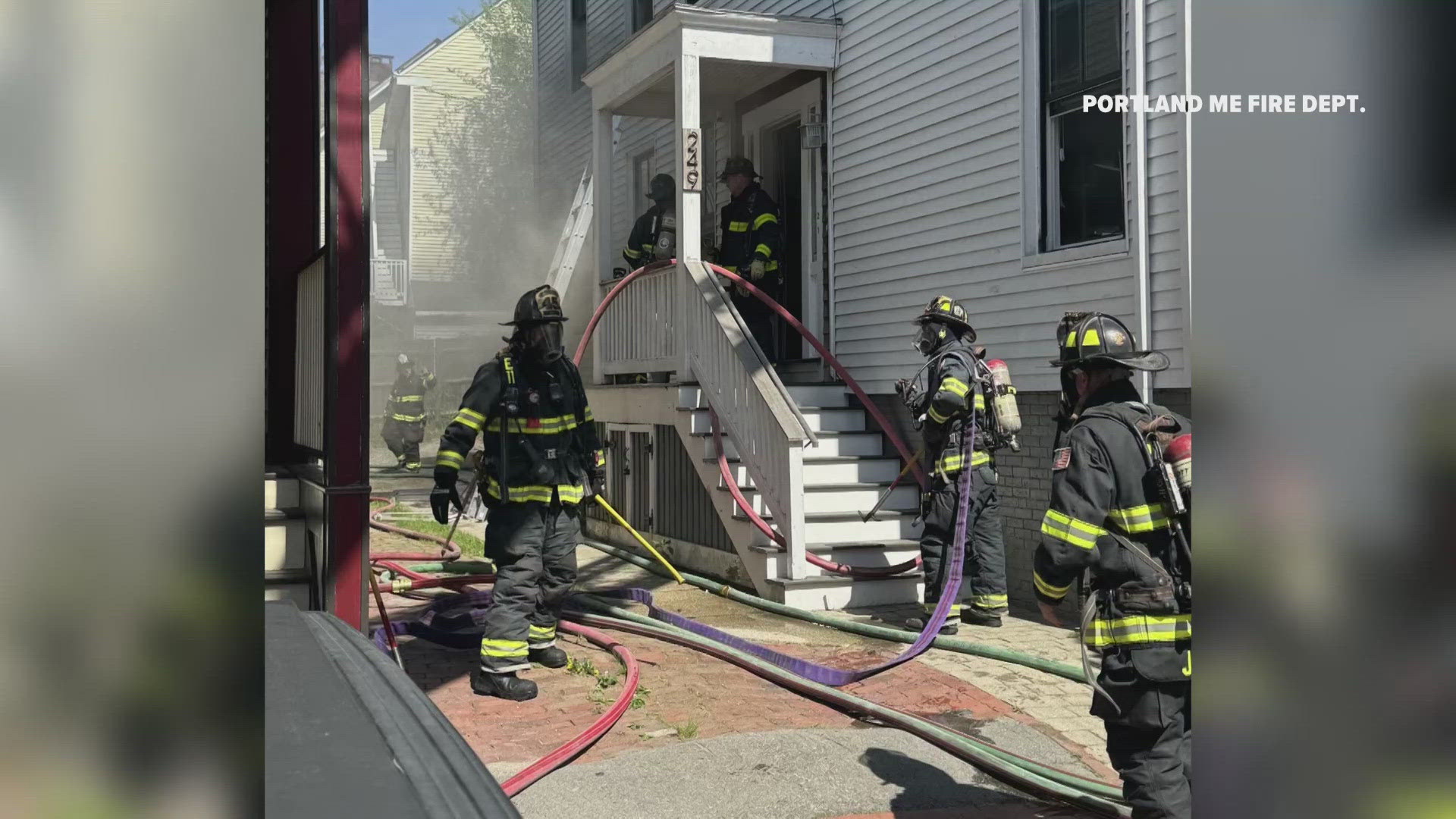 Portland firefighters contain Spring Street blaze | newscentermaine.com