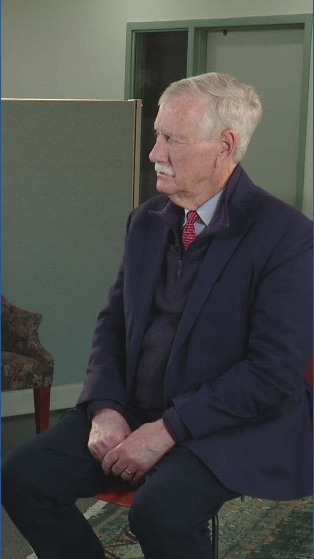One-on-One with Senator Angus King: ICE tactics Maine and Minnesota ...