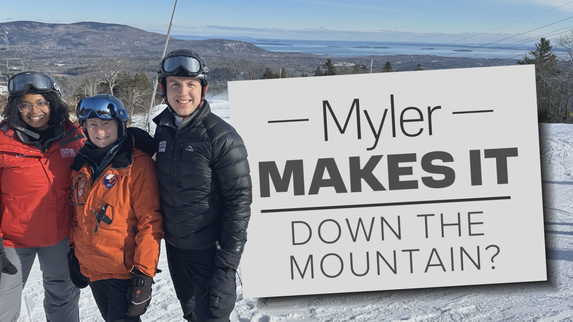 Myler Makes It | Down the Mountain? | newscentermaine.com