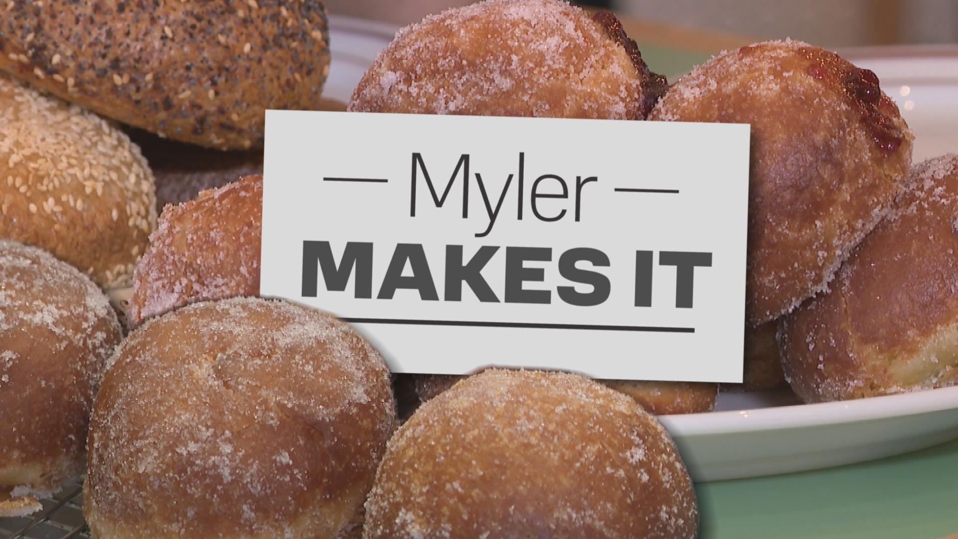 How to make sufganiyot for Hannukah | Myler Makes It | newscentermaine.com
