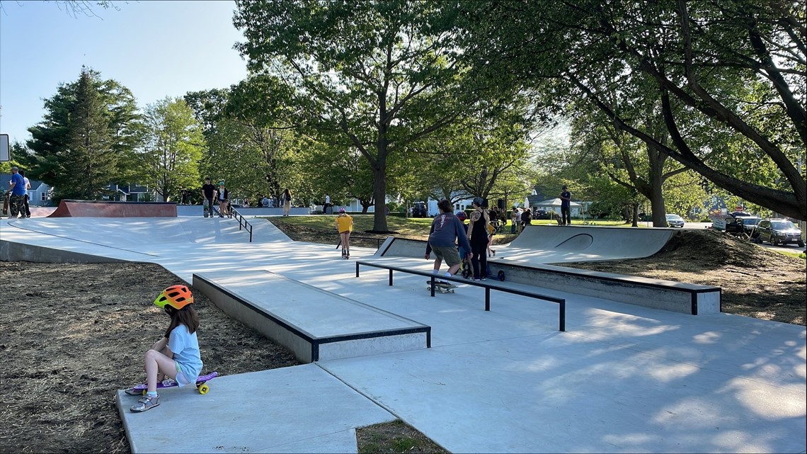 Skate park opens in South Portland | newscentermaine.com