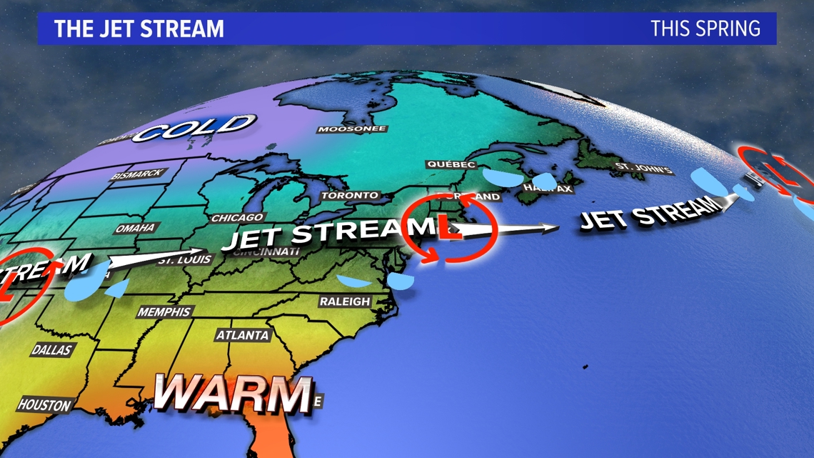 Weather: Weekend rain again? Jet stream to blame for pattern ...