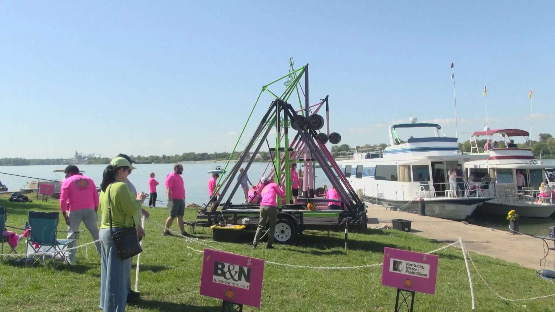 Chunkin' pumpkins for breast cancer research | newscentermaine.com