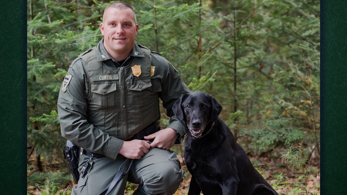 Retired Maine Warden Service K-9 dies at age 13 | newscentermaine.com